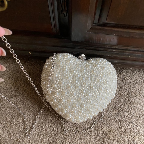 Bags | Heart Shaped Purse | Poshmark